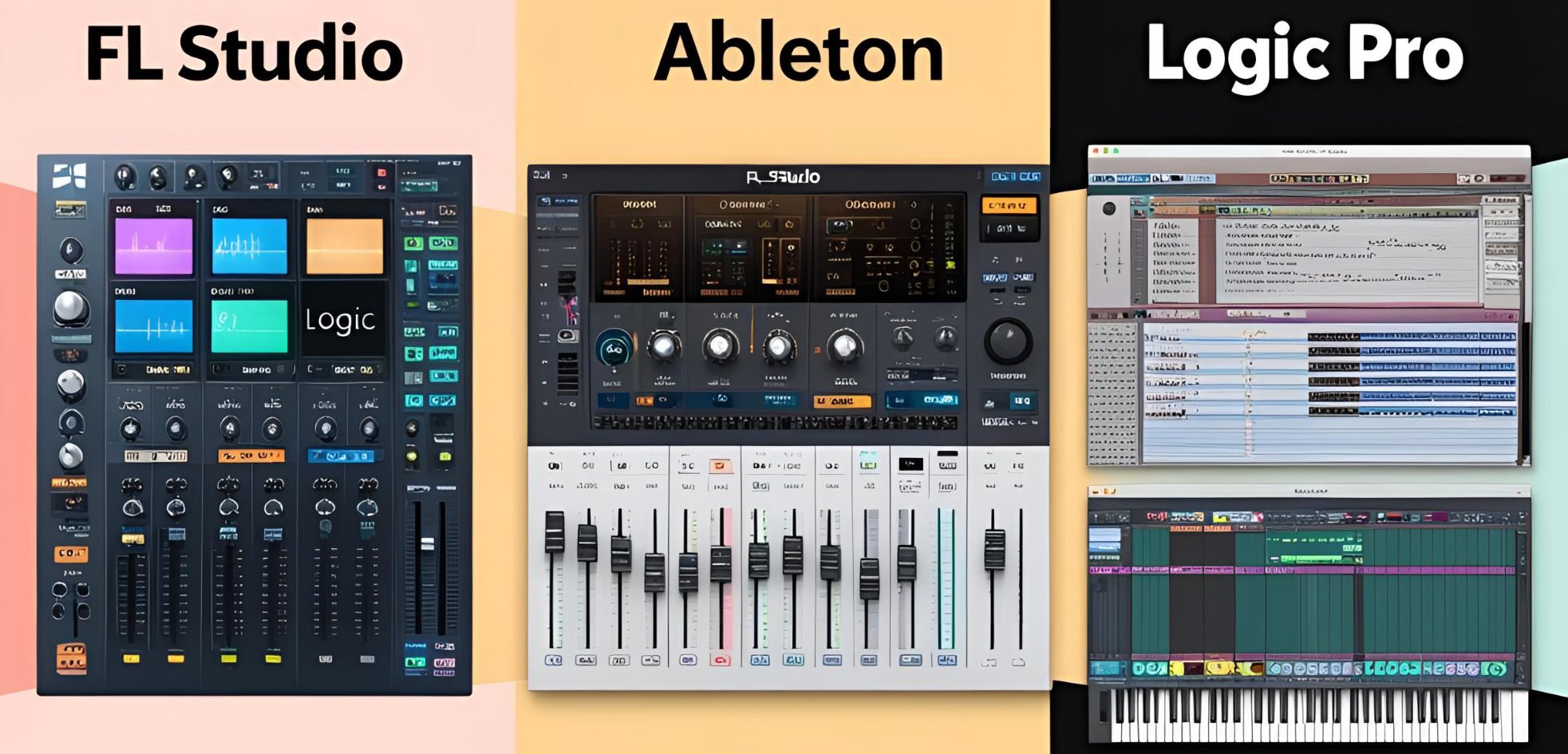 Top Digital Audio Workstations: FL Studio, Ableton, and Logic Pro